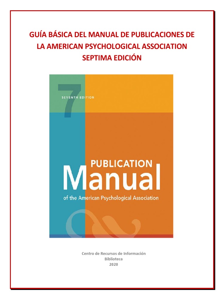 APA 7 Tutorial | PDF
