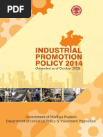 Madhya Pradesh Industrial Promotion 2025 | PDF | Public–Private ...