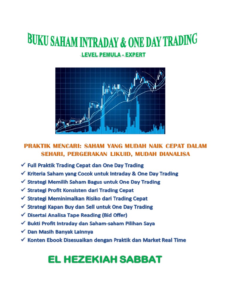 Ebook Intraday & One Day Trading Saham | PDF