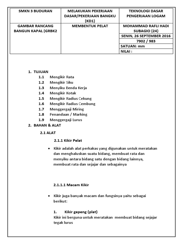 Contoh Laporan | PDF
