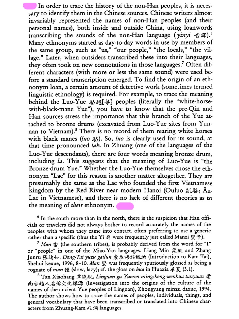 Wilkinson - The Name Luo Yue | PDF