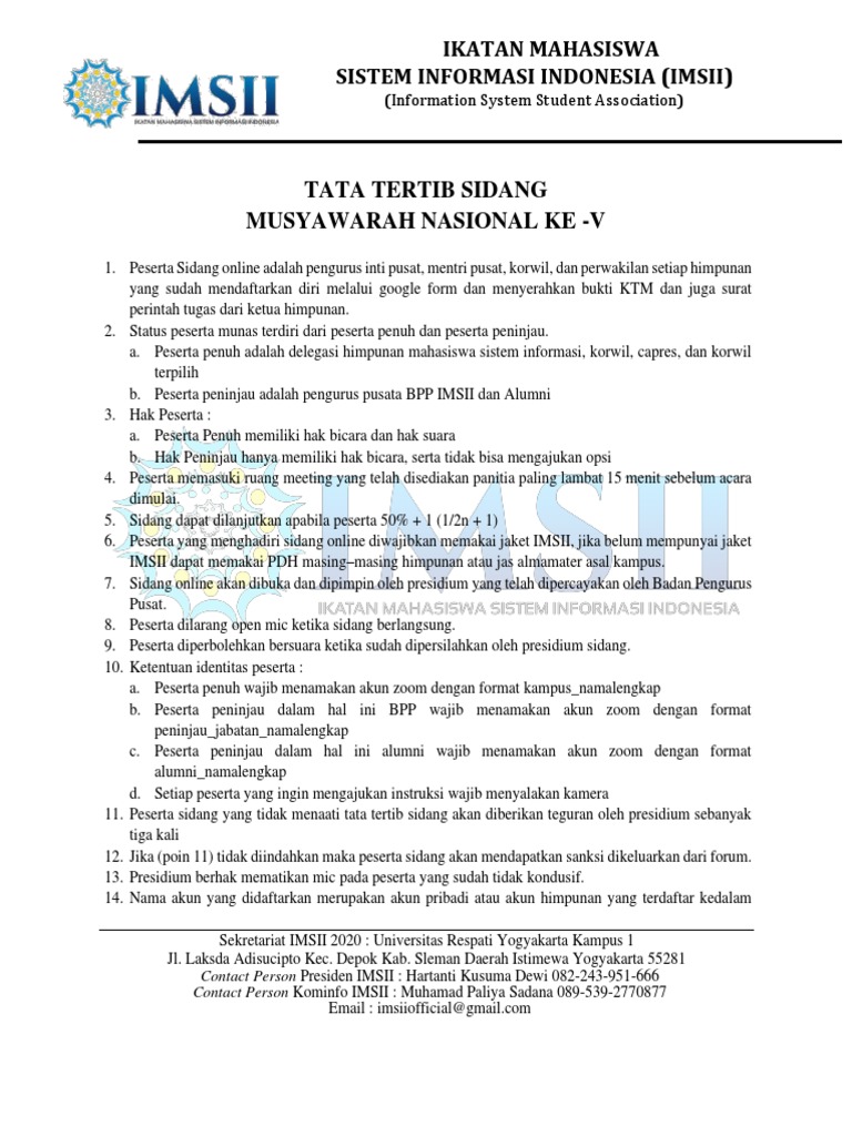 1 - Tatib Sidang & Konsideran | PDF