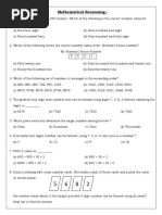 Maths Bridge Course Worksheet 1 | PDF | Teaching Mathematics