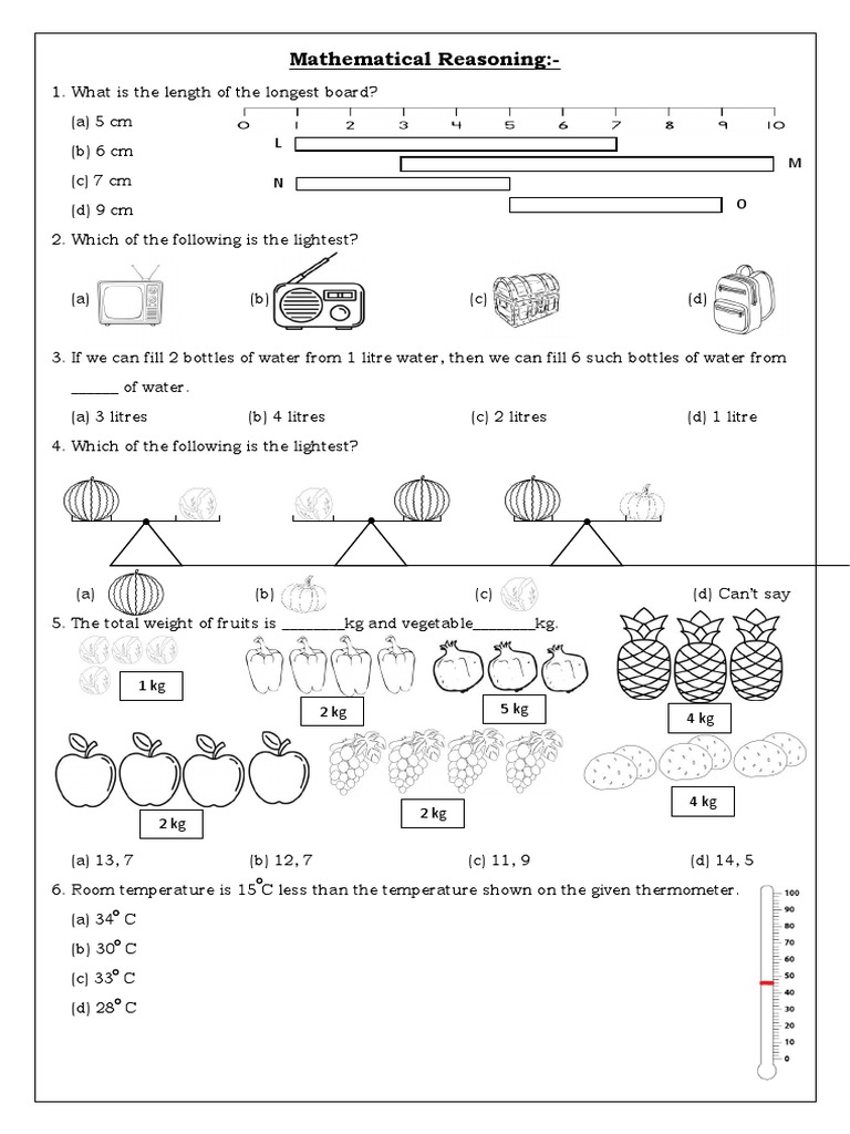 3 - Length, Weight, Capacity and Temperature | PDF | Litre | Metrology