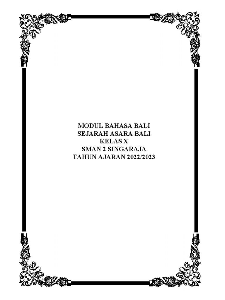 Fixx MODUL WANGUN KRUNA UJIAN | PDF