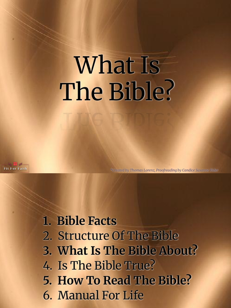 Understanding the Bible's Structure | PDF | Bible | Hebrew Bible