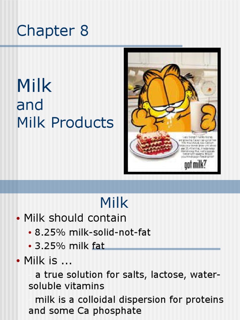 Milk Composition and Processing Overview | PDF | Milk | Evaporation