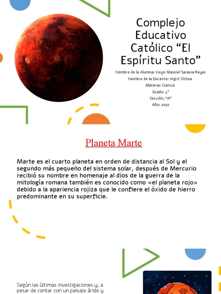 Planeta Marte | PDF