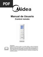 Manual de Operacion Mini Split Prime PDF | PDF | Control remoto ...
