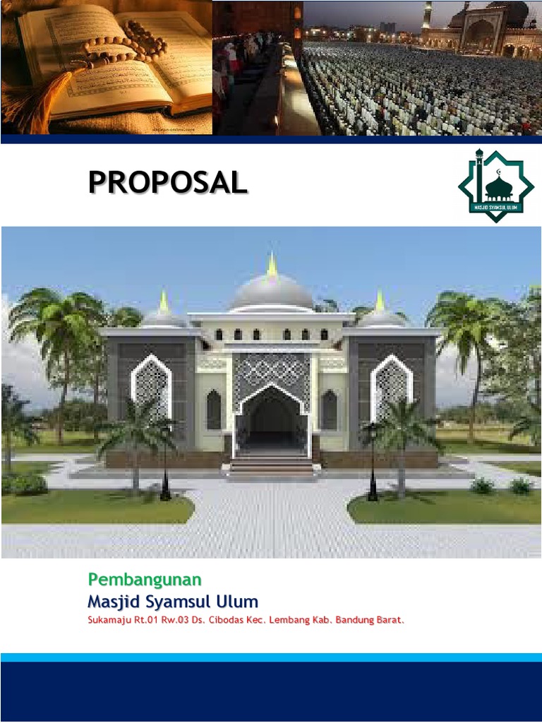 Proposal-Masjid-Syamsul Ulum | PDF