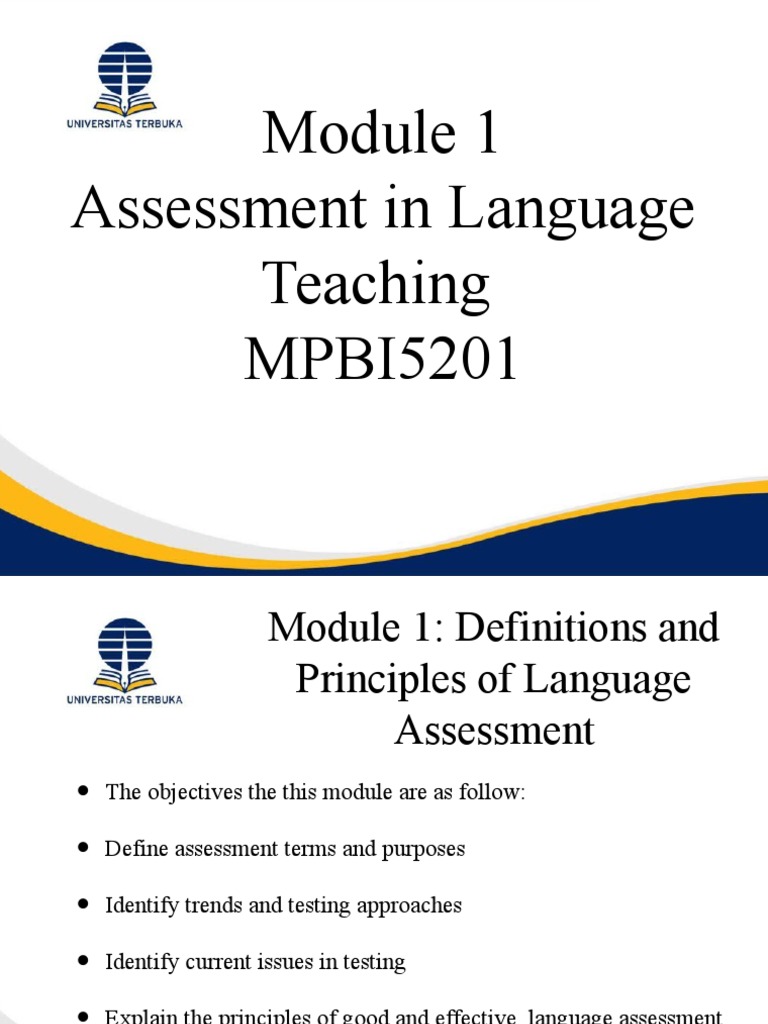 Session 1 PPT MPBO5201 | PDF | Educational Assessment | Validity (Statistics)