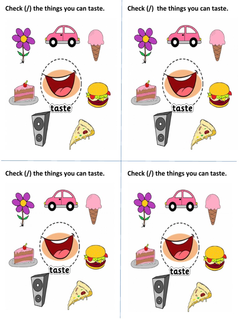 Act. Sense of Taste | PDF | Foreign Language Studies