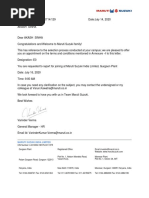 Capgemini Offer Letter | PDF