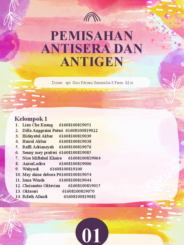 Pemisahan Antisera dan Antigen Darah | PDF