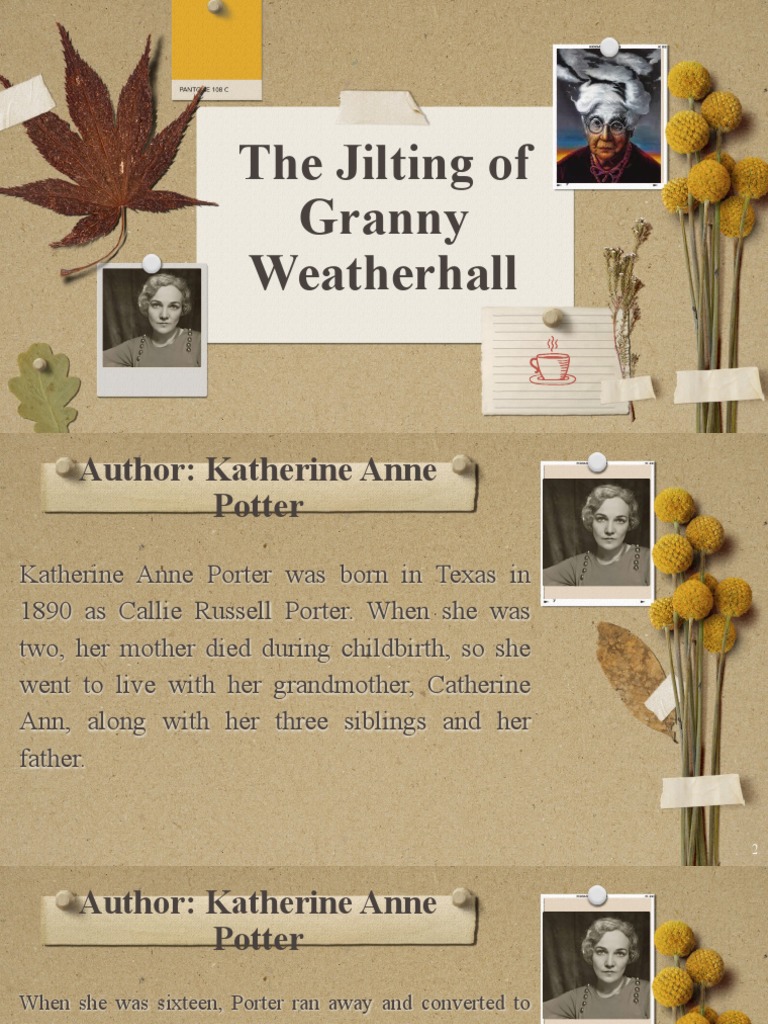 The Jilting of Granny Weatherhall | PDF | Narration