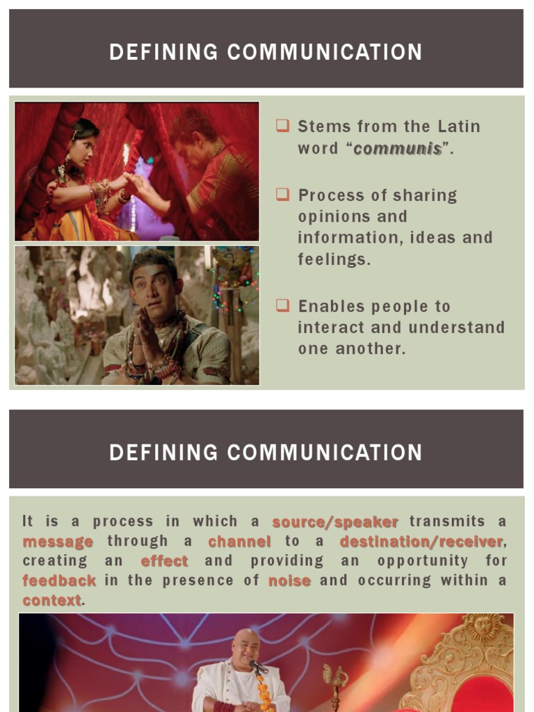 Universal Components of Communication | PDF | Communication | Nonverbal Communication