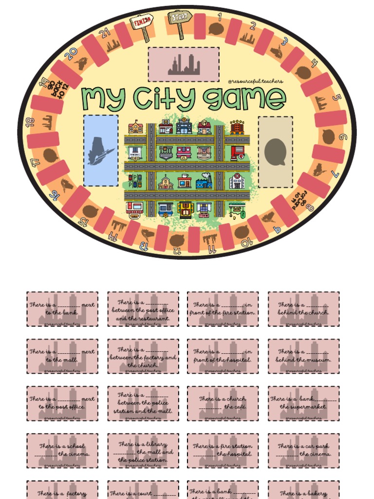 Board Game My City | PDF