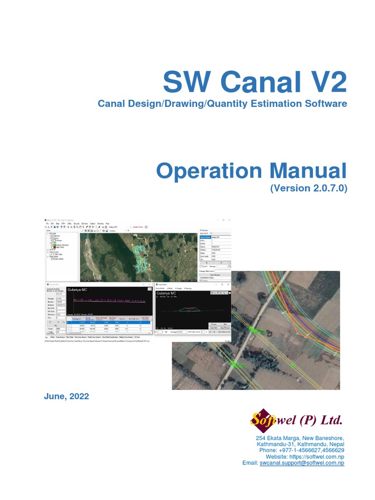 SW Canal V2 Operating Manual | PDF | Computer File | Microsoft Windows