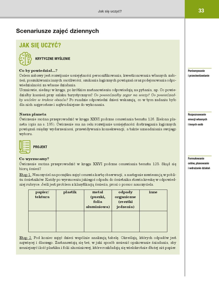 Scenariusze Zajec Dziennych Klasa 2 Semestr 2 cz2 | PDF Scenariusze Zajec Dziennych Klasa 2 Semestr 2 cz2 | PDF