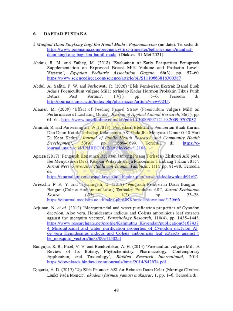 16.I1.0106-LUCIA NADIANTY-DAPUS - A | PDF | Breast Milk | Health Sciences