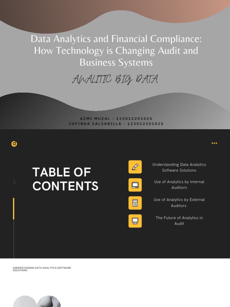Orange and White Modern Teamwork Keynote Video Presentation | PDF | Audit | Data Analysis