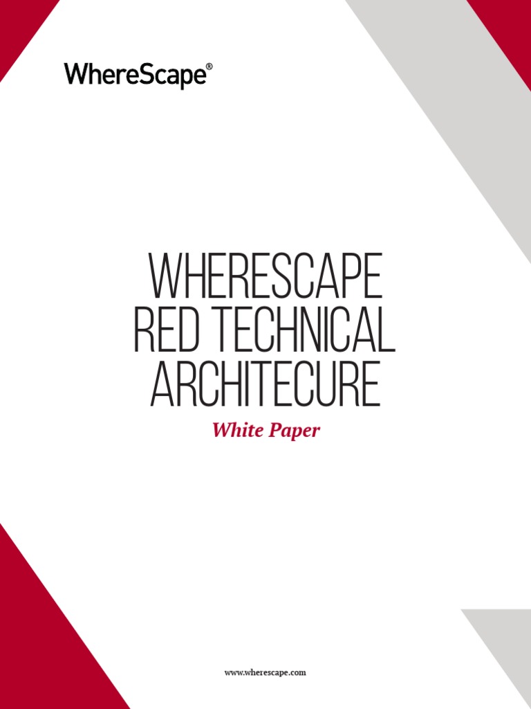 Wherescape Red Technical Architecture - White Paper | PDF