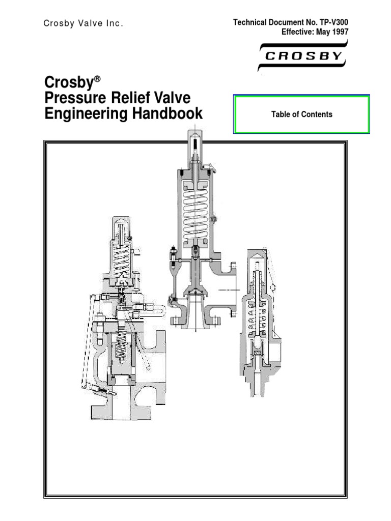 Crosby Pressure Relief Valve Engineering | PDF | Valve | Pressure