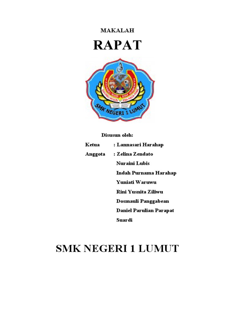 Panduan Lengkap Rapat: Jenis & Tujuan | PDF