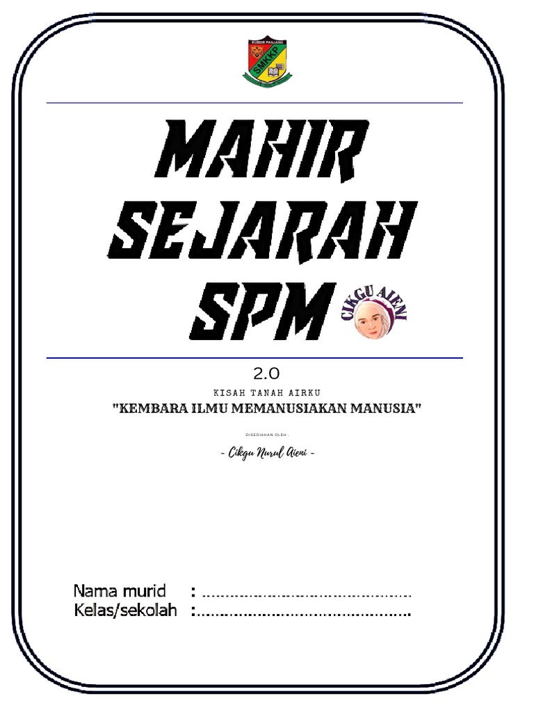 Modul Mahir Sejarah SPM 2.0 | PDF