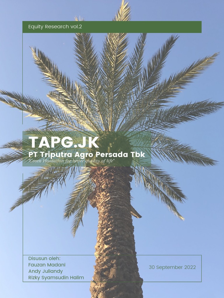 Equity Research Volume 2 - TAPG - JK | PDF