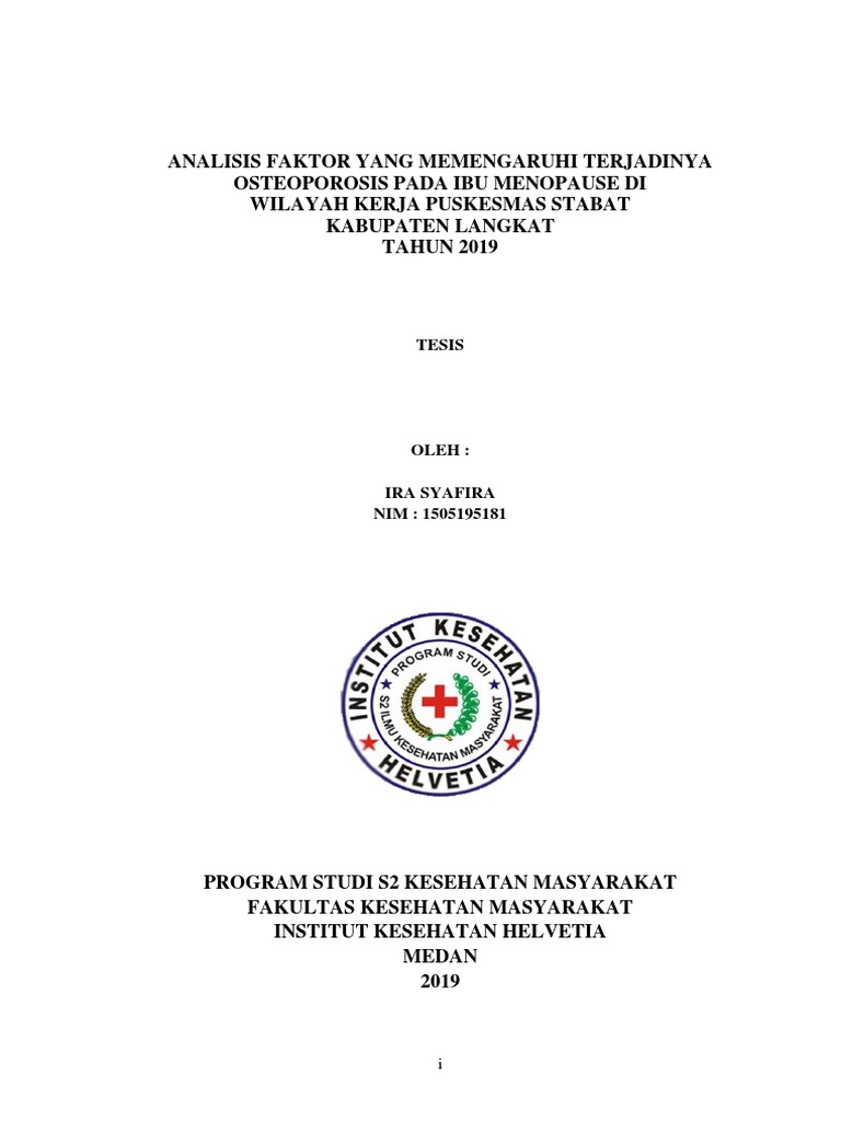 Tesis Ira Syafira, 1505195181 | PDF