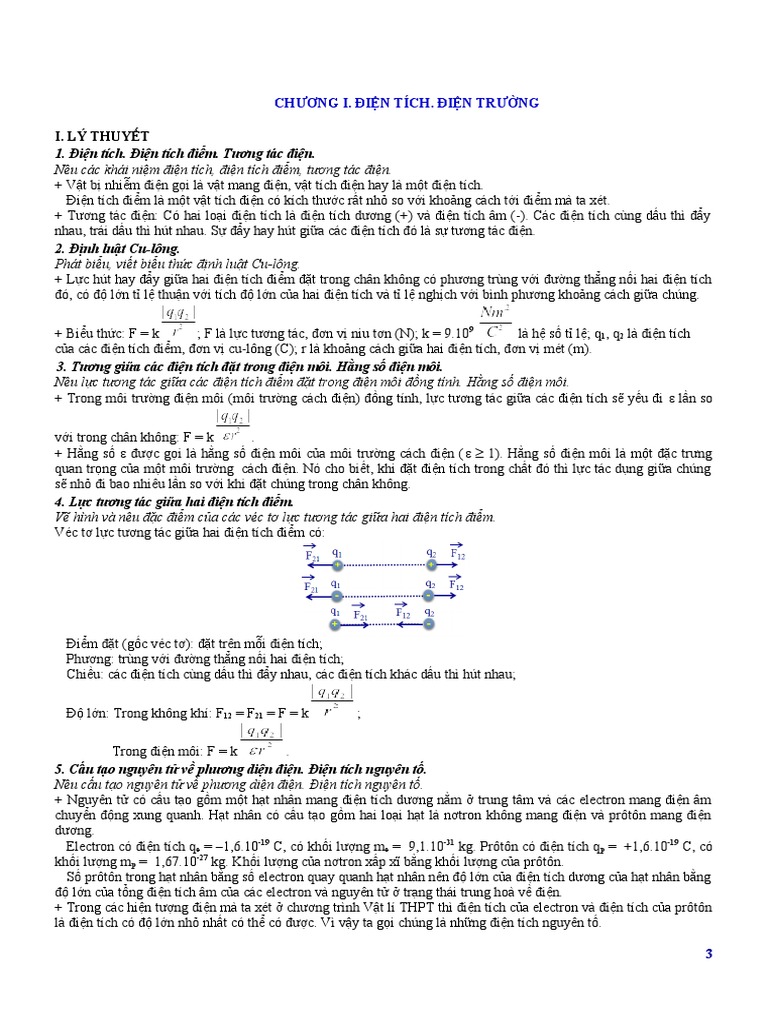 Chuyen de Bai Tap Ly 11 | PDF