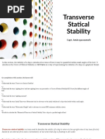 Chapter 10 - Curves of Statical Stability (GZ Curves) | PDF | Classical Mechanics