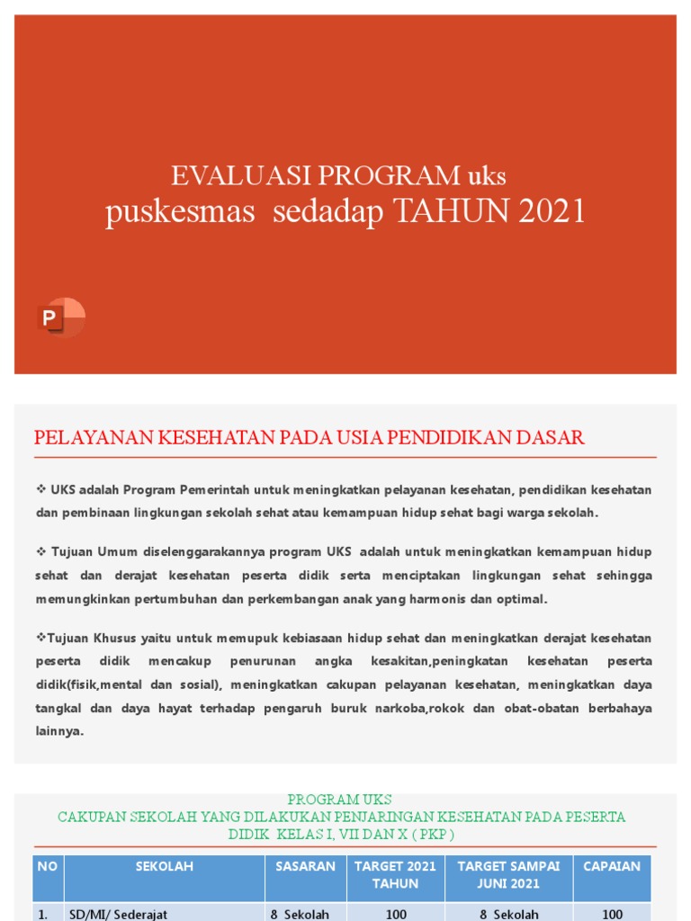 Capaian UKS 2021 | PDF
