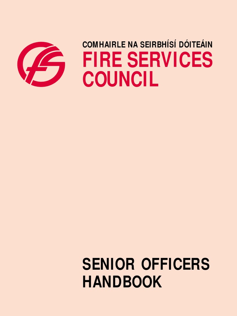 Senior Fire Officers Handbook | PDF | Technology & Engineering