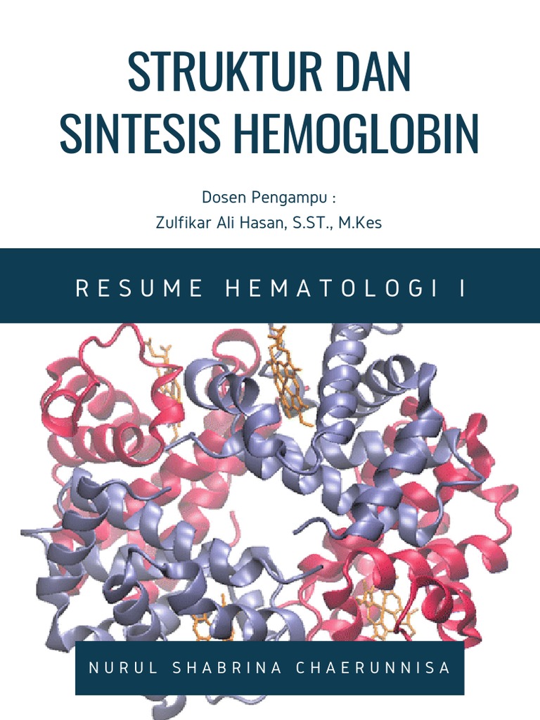 Resume Struktur Dan Sintesis Hemoglobin | PDF