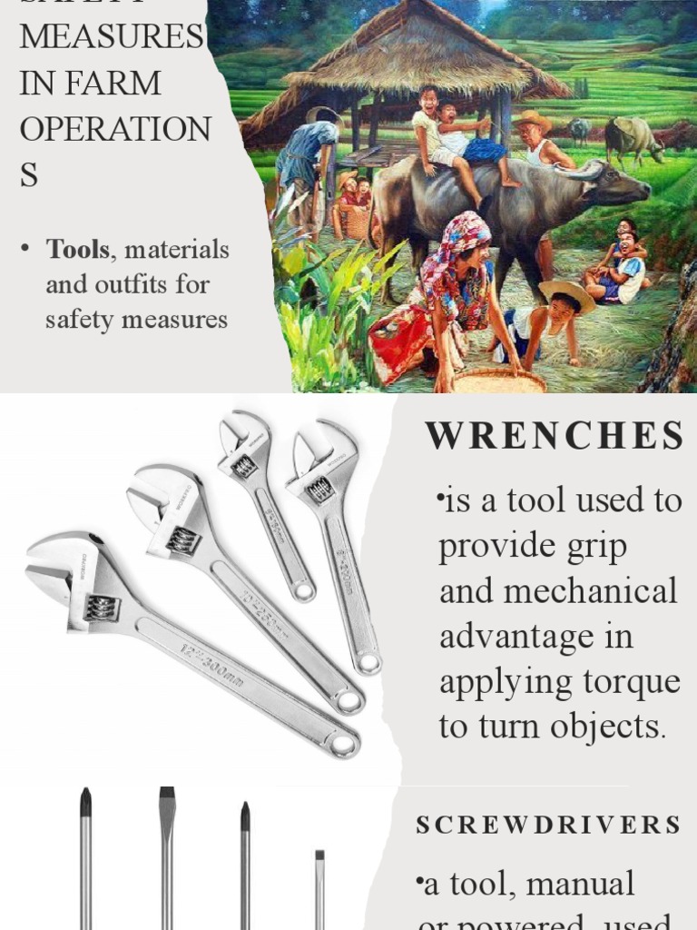 Apply Safety Measures in Farm Operations | PDF