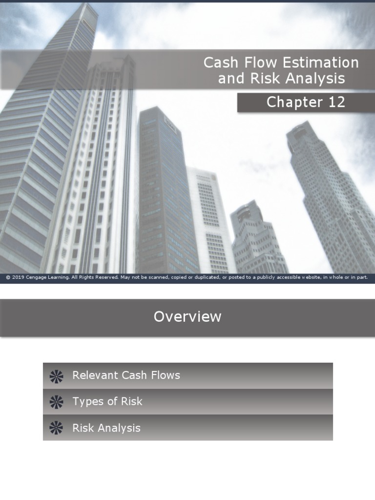 Chapter 12 - Cash Flow Estimation 1 | PDF | Net Present Value ...