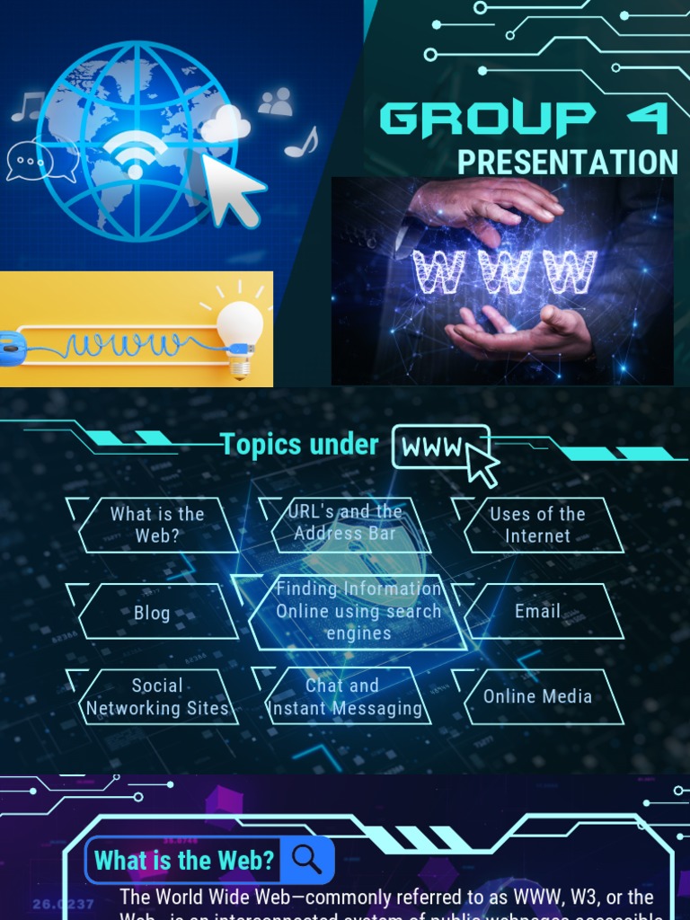 Bse-1d G4-Presentation | PDF | World Wide Web | Internet & Web