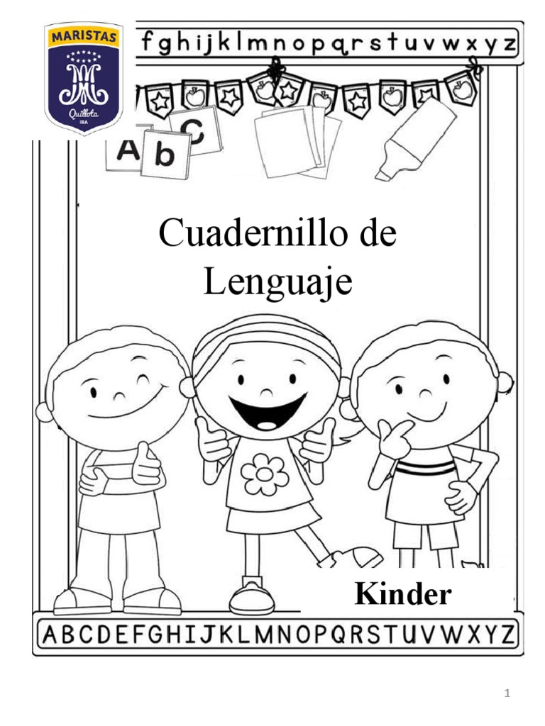 Actividades de Vocales y Consonantes para Kinder | PDF | Escritura ...