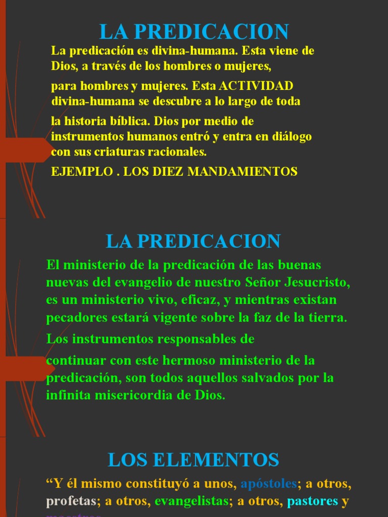 La Predicacion | PDF