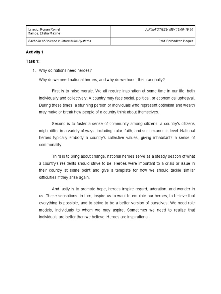 Activity 1 | PDF | Winston Churchill