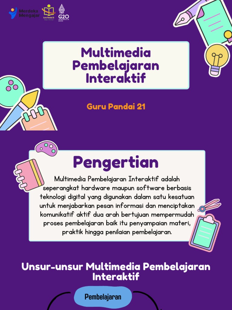 Multimedia Pembelajaran Interaktif | PDF