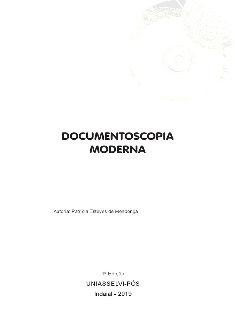 Documentoscopia Moderna | PDF | Escrita | Mente