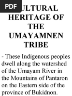 7 Tribes of Bukidnon | PDF | Textiles | Clothing