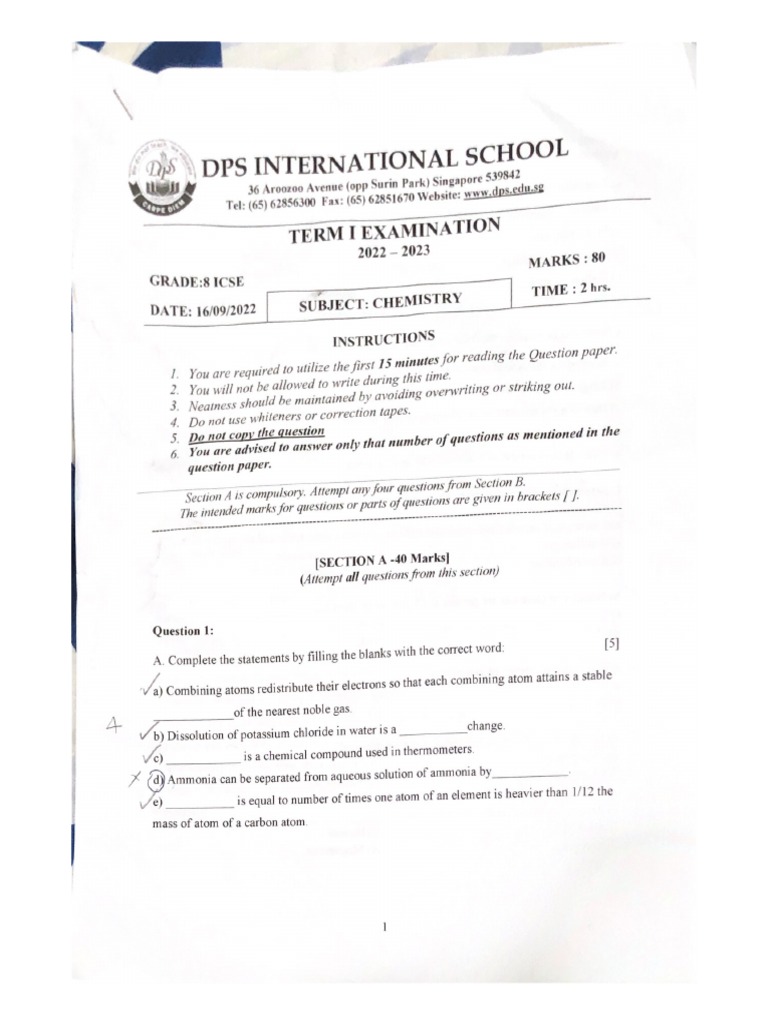 DPS International School | PDF