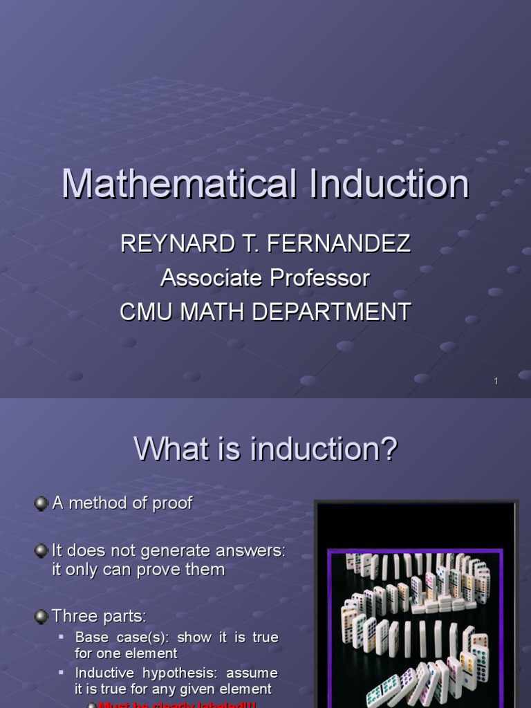 Mathematical Induction | PDF | Mathematical Concepts | Mathematics Mathematical Induction | PDF | Mathematical Concepts | Mathematics