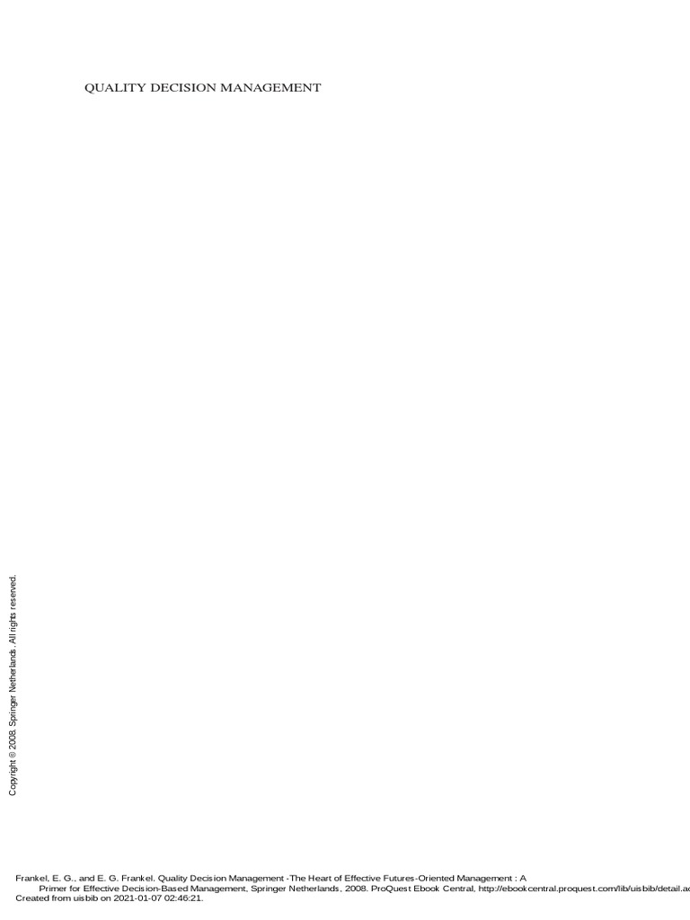 Quality Decision Management - The Heart of Effectiv... - (Pages 1 To 25 ...