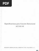 Aci 117 Especificacion Tolerancia Concretos | PDF