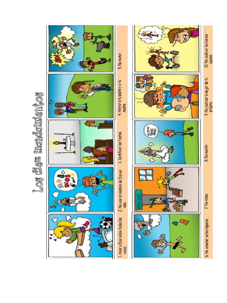 Los 10 Mandamientos | PDF